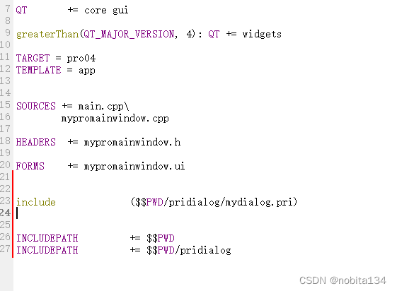 QT模块化编程 pri子工程创建以及使用 pro工程_qt pri里添加class-CSDN博客