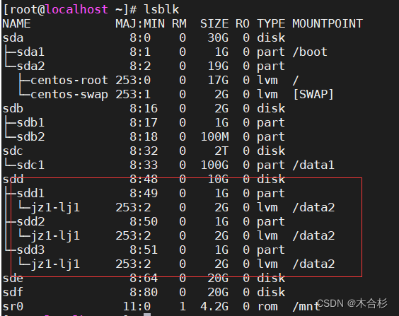 Linux磁盘管理（分区，SWAP，LVM，RAID，热备份）_linux 逻辑卷备份-CSDN博客