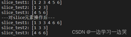 GO语言-Slice切片_slice:func main() { l := []int{1,2,3,4,5,6} fn(l) -CSDN博客