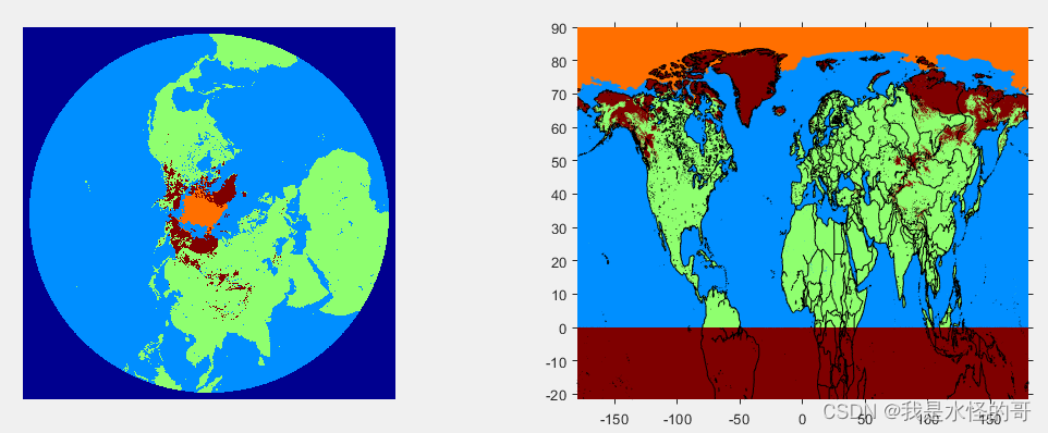 联合matlab和Arcgis进行netcdf格式的雪覆盖数据的重新投影栅格_netcdf转为bin 北极投影-CSDN博客