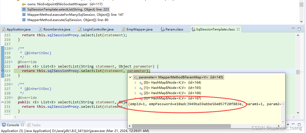 org.apache.ibatis.binding.BindingException: Parameter ‘empId‘ not found ...