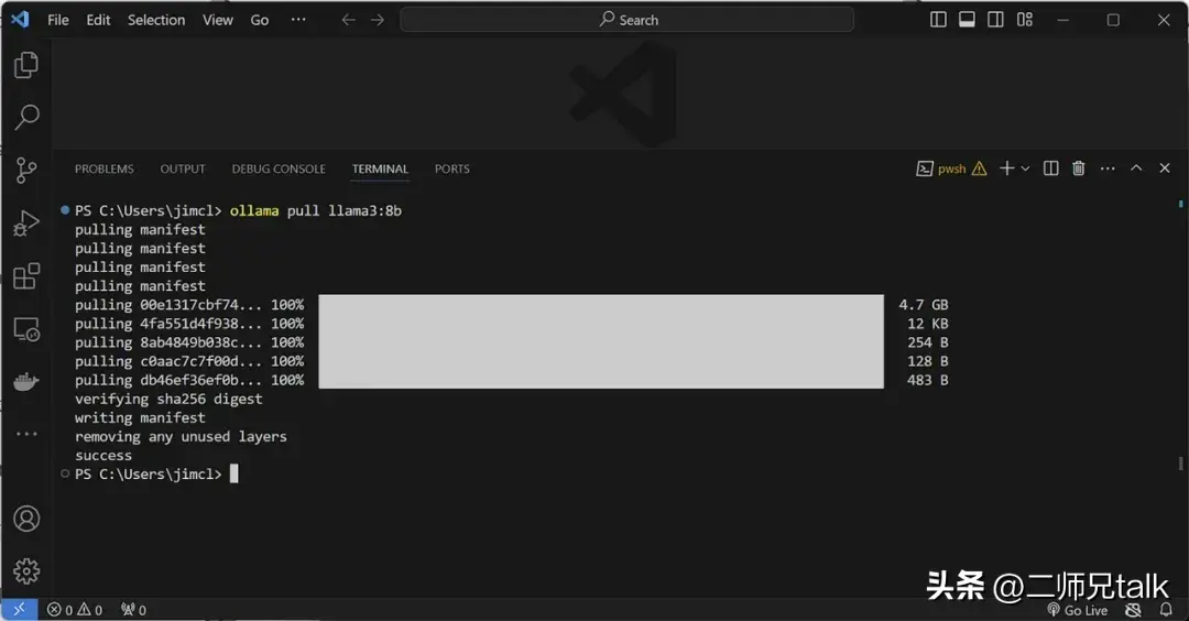 如何在Visual Studio Code中轻松运行Llama 3模型：完整指南_vscode怎么安装ollama的python库-CSDN博客