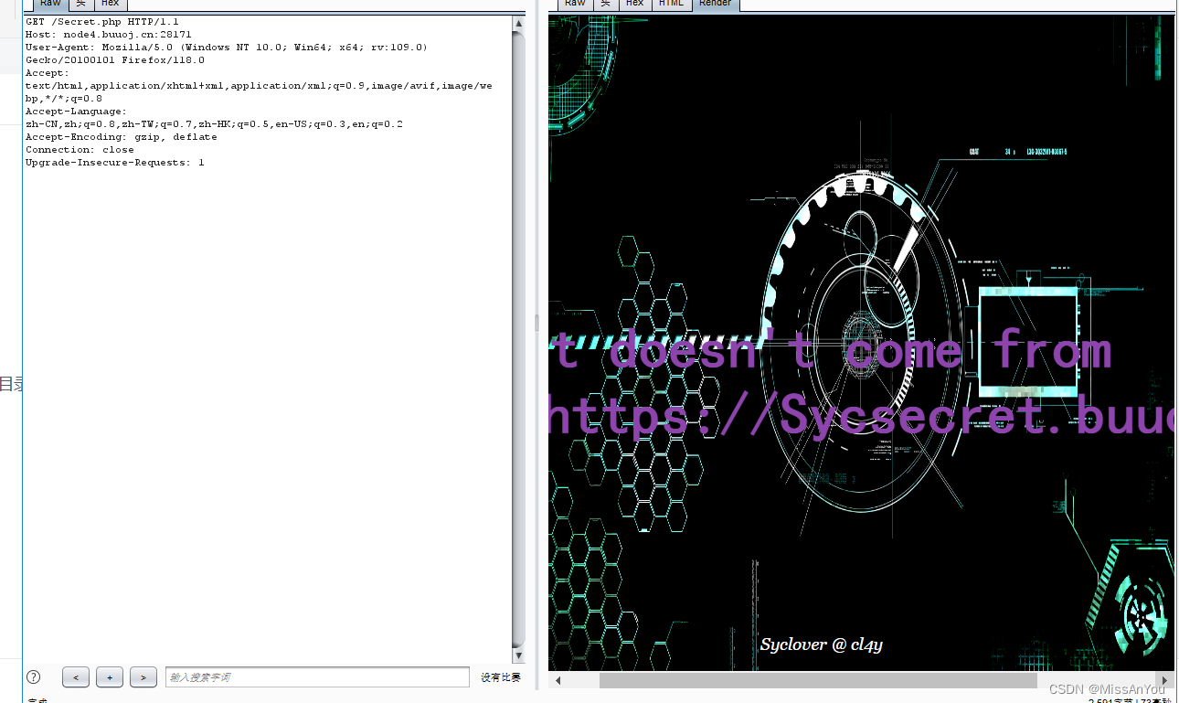 BUUCTF [极客大挑战 2019]Http_syclover靶场-CSDN博客