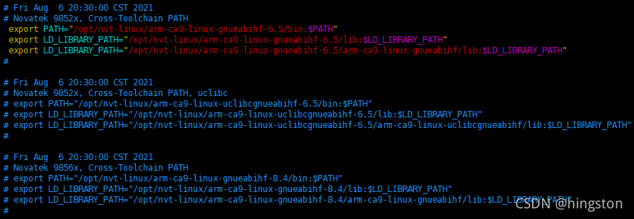 联咏系列平台编译器安装及配置_arm-ca9-linux-uclibcgnueabihf-6.5-CSDN博客
