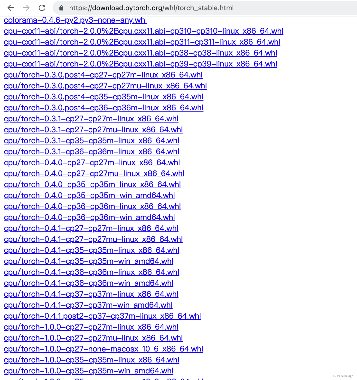【python】python3.8版本torch下载安装（使用pip）_python3.8对应的torch版本-CSDN博客