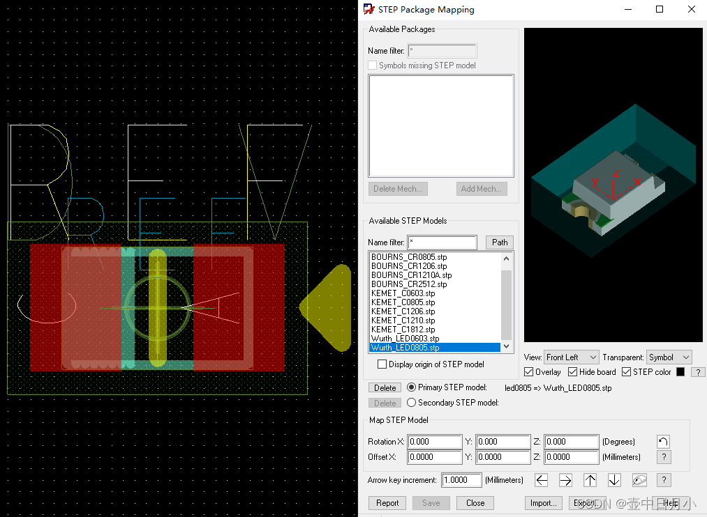 PCB 封装与 3D 系列 03：LED_0603封装尺寸-CSDN博客