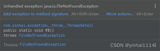 【Java学习笔记】47 - 异常，try-catch处理，throw处理_java try catch throw-CSDN博客
