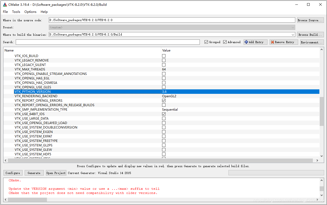 vtk 编译python版本库_vtk编译 python-CSDN博客
