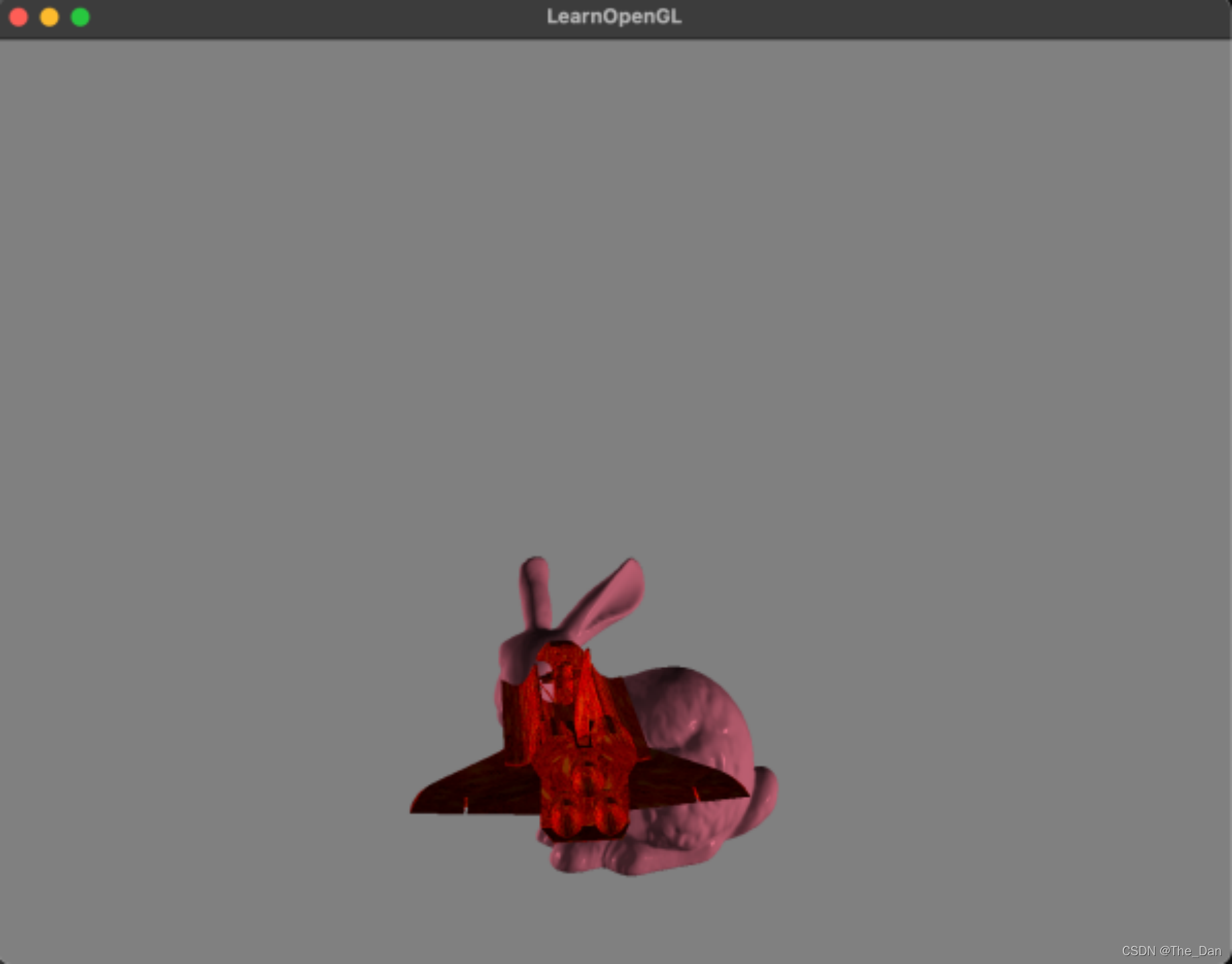 OpenGL课程设计 三维图形交互程序 bunny兔+飞机模型_opengl交互式三维模型观察程序实验-CSDN博客