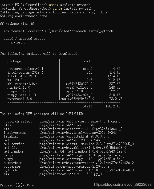 2020年8月win10安装anaconda、安装pytorch1.5 cpu和gpu版最简单的方法，看这一篇就够了！_cuda 安装torch1.5-CSDN博客