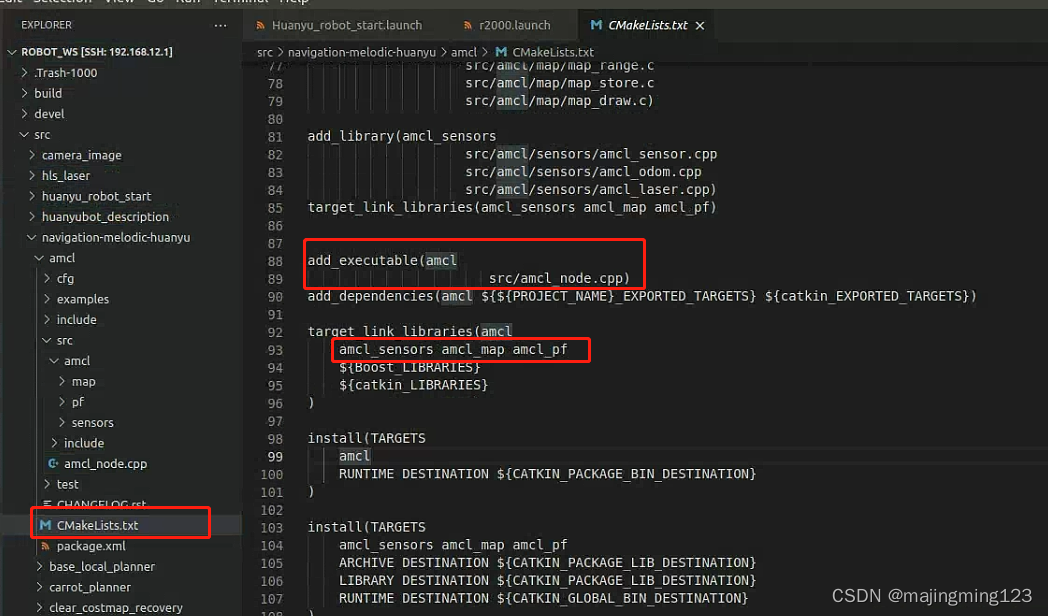 ROS amcl 包详解-CSDN博客