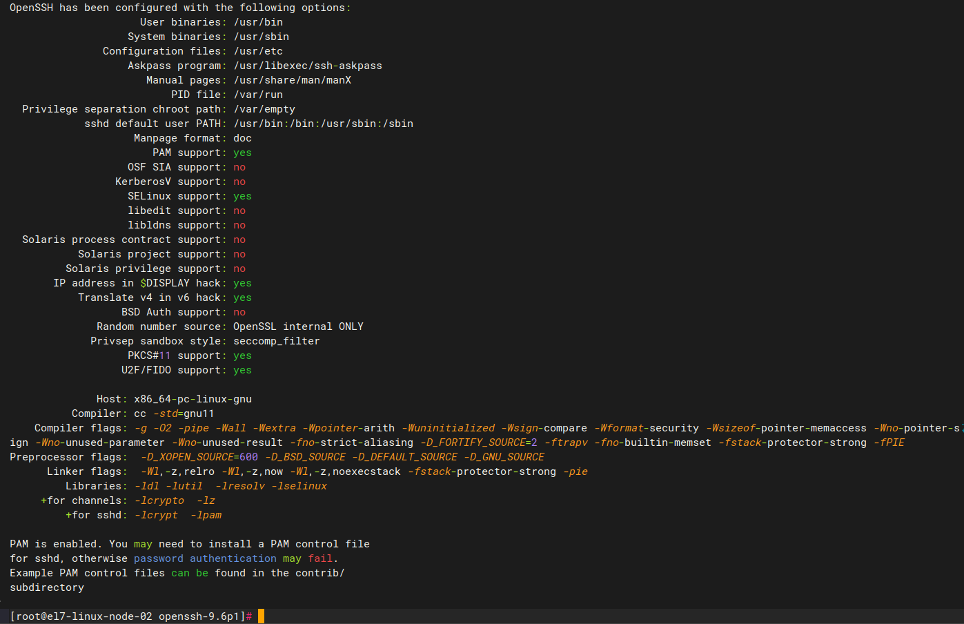 CentOS7.9下openssh9升级最新版本实践_openssh升级9.6-CSDN博客