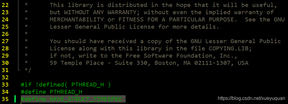 ERROR: pthread.h 与 time.h 重定义 ‘struct timespec’_pthread.h和time.h中timespec-CSDN博客