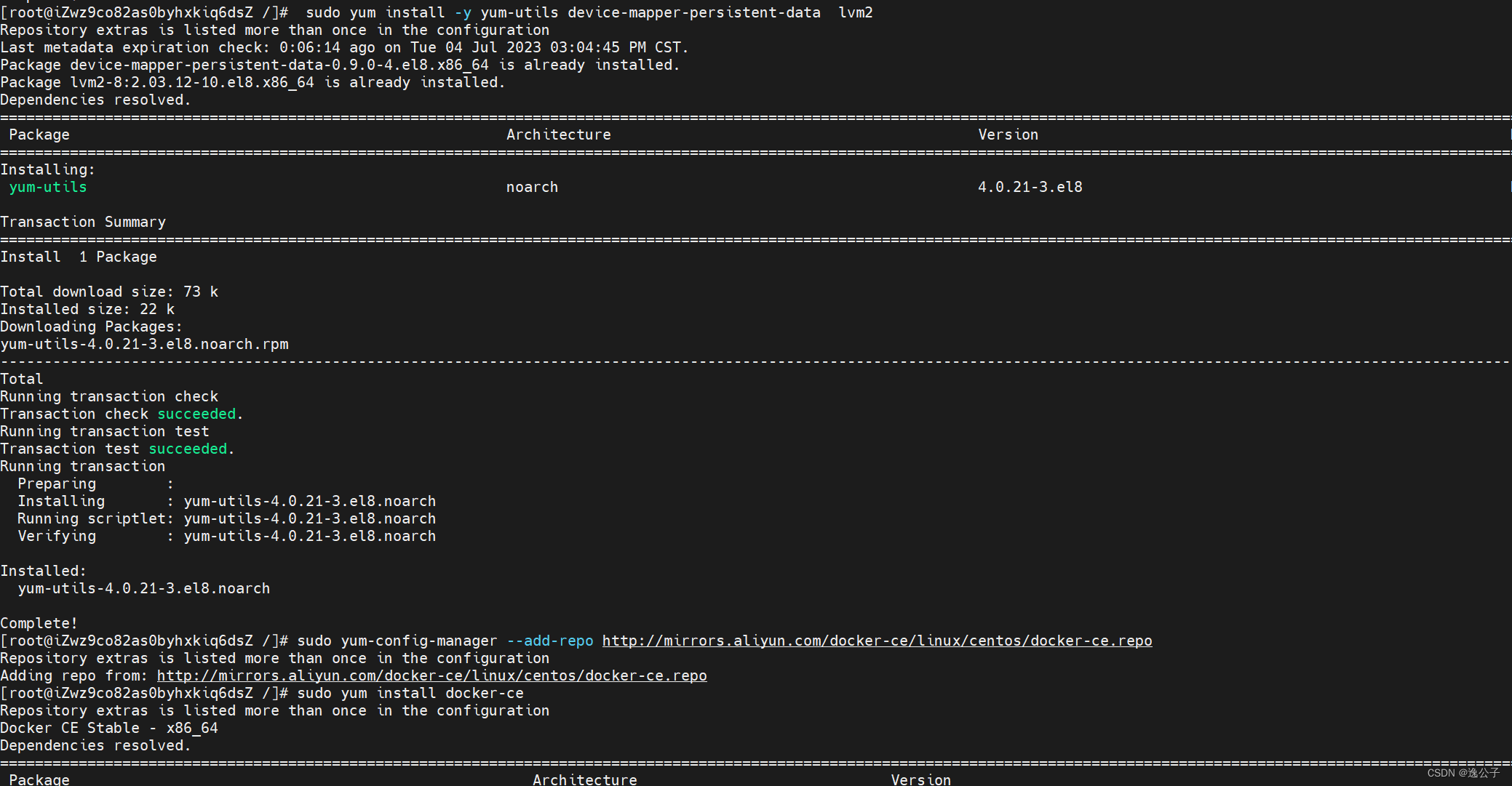 CentOS8安装docker容器_centos8 yum安装docker-CSDN博客