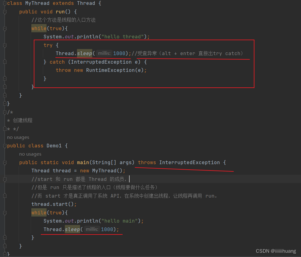 （javaEE）多线程基础1: 进程和线程的联系和区别 。Java如何进行多线程编程？Thread 类及常见方法。_java程序一个连接是一个线程吗-CSDN博客