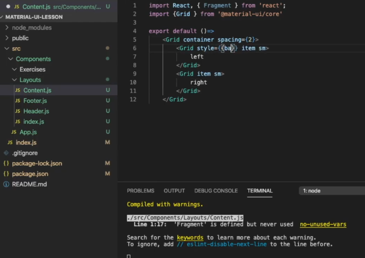 前端学习笔记202306学习笔记第五十二天-react.js & material-ui之AppBar,Tabs和Grid，papar使用3-CSDN博客