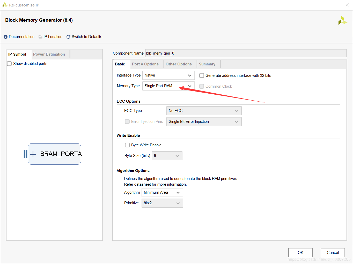【原创】Xilinx 的 RAM IP核调用与仿真（一）_xilinx mipi ip核仿真csdn-CSDN博客