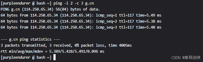 Linux shell编程学习笔记66：ping命令 超详细的选项说明-CSDN博客