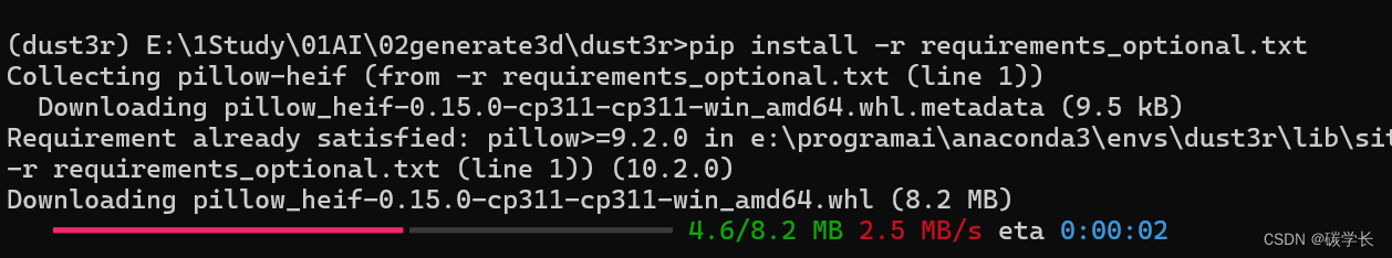 DUSt3R 图生模型 代码使用流程_dust3r下载-CSDN博客