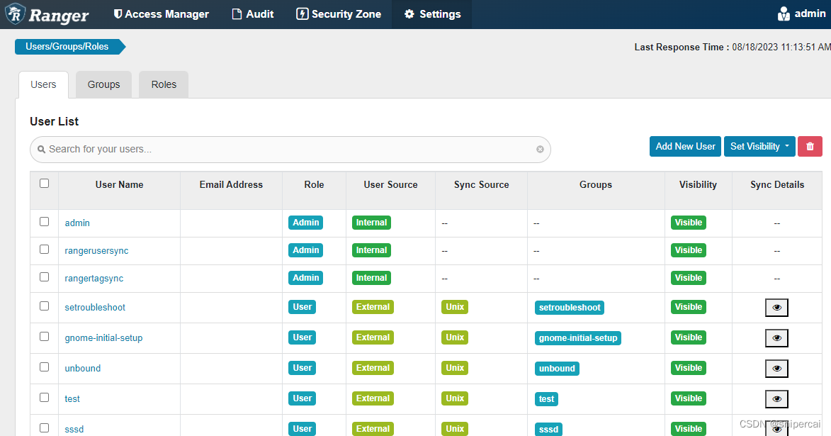Centos7 + Apache Ranger 2.4.0 部署_centos安装配置apacherangerjdbc-CSDN博客