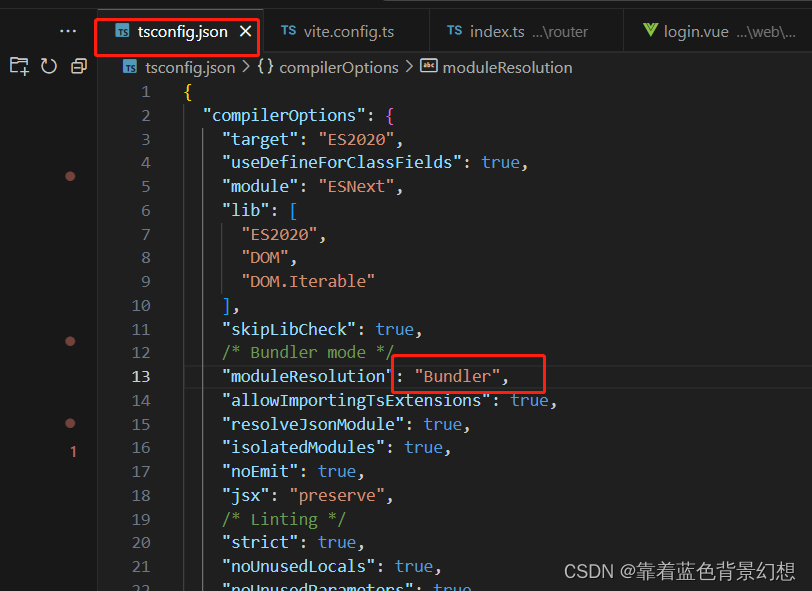 搭建一个Vue3+Ts项目_创建vue3+ts项目-CSDN博客