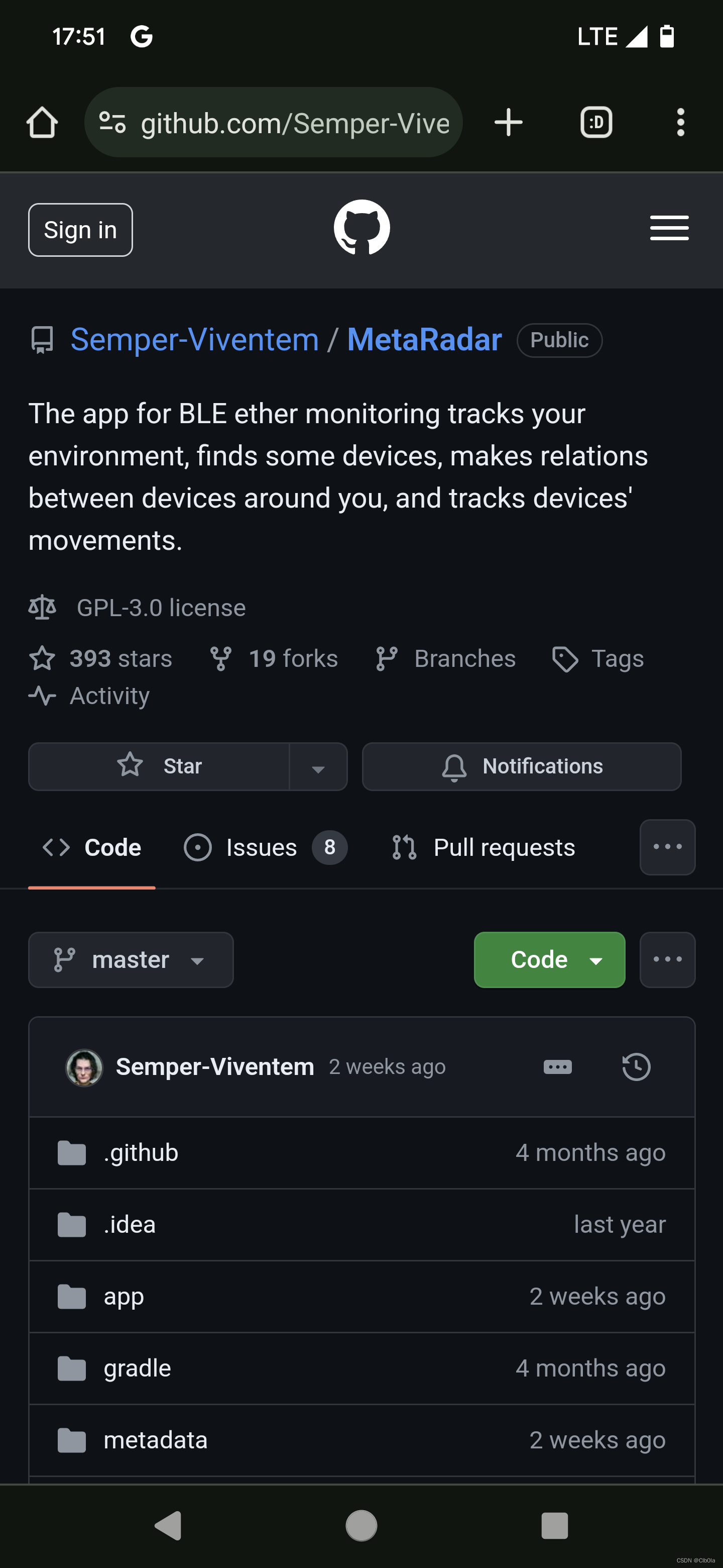 蓝牙安全软件推荐Bluetooth Radar（安卓系统）_蓝牙攻击app-CSDN博客