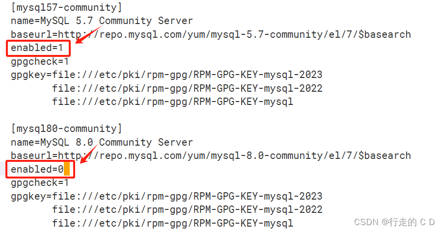 Linux 系统下mysql的yum源安装_linux yum 安装mysql-CSDN博客