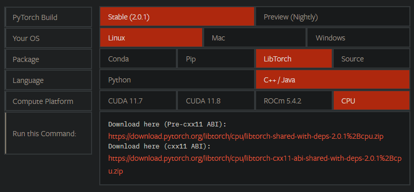 【AI模型】LibTorch深度学习框架配置与使用_libtorch 支持 模型 数量-CSDN博客