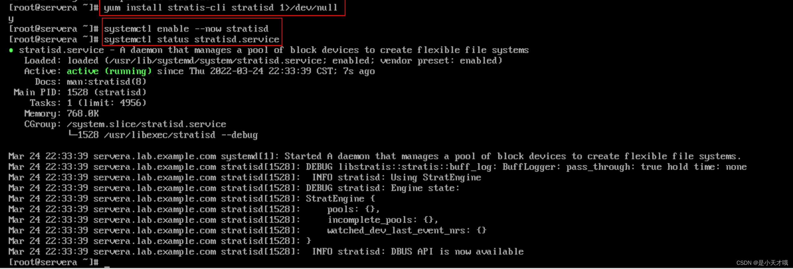 百战RHCE（第三十六战：linux高级应用-stratis分层存储极简应用）_centos7 stratisd-CSDN博客