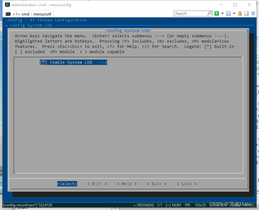 Rt Thread Env工具下 Scons命令构建工程 Sconscript和kconfig修改示例sconscript文件配置 Csdn博客