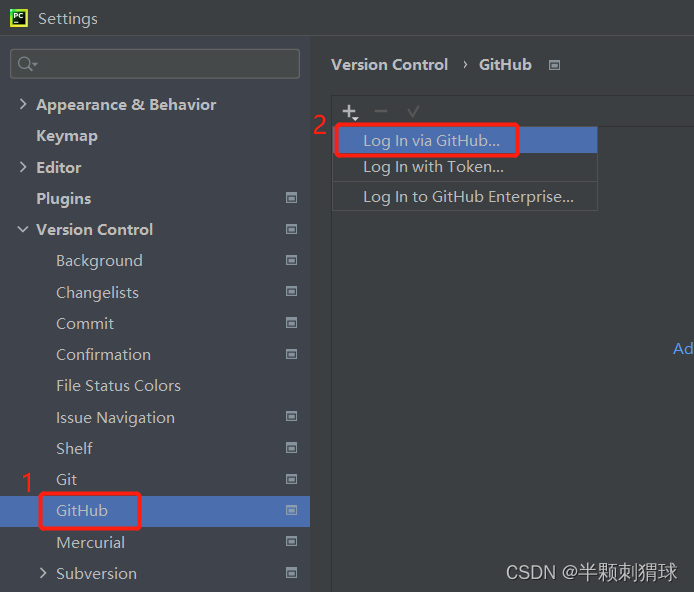在 IDEA / Pycharm 中将项目上传到 Github_log in with access token-CSDN博客