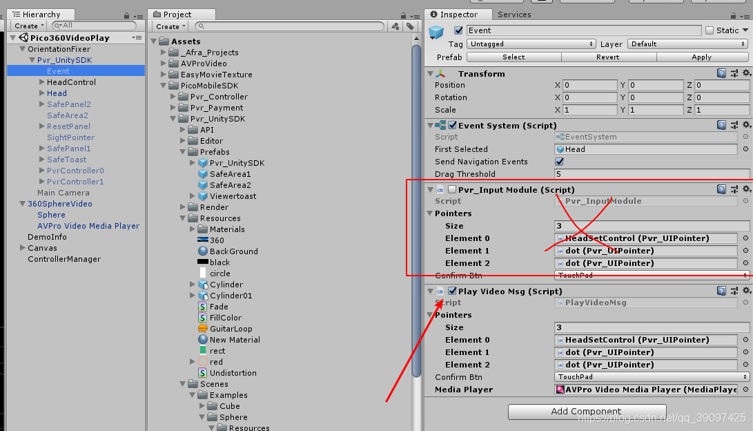 Unity + PicoVr 360全景视频播放_unity3d使用pico3pro实现播放全景图片-CSDN博客