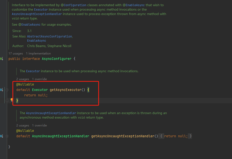 Spring的@Async使用防坑_annotationasyncexecutioninterceptor-CSDN博客