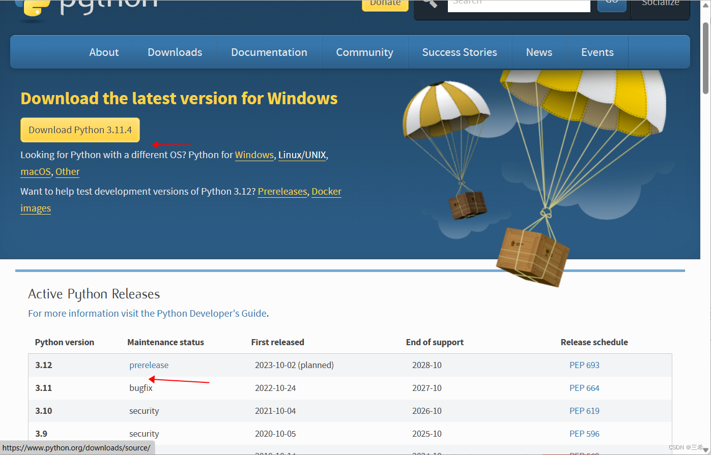 widnow搭建python开发环境_python下载 widnow-CSDN博客