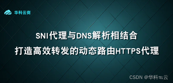 SNI代理与DNS解析相结合-CSDN博客