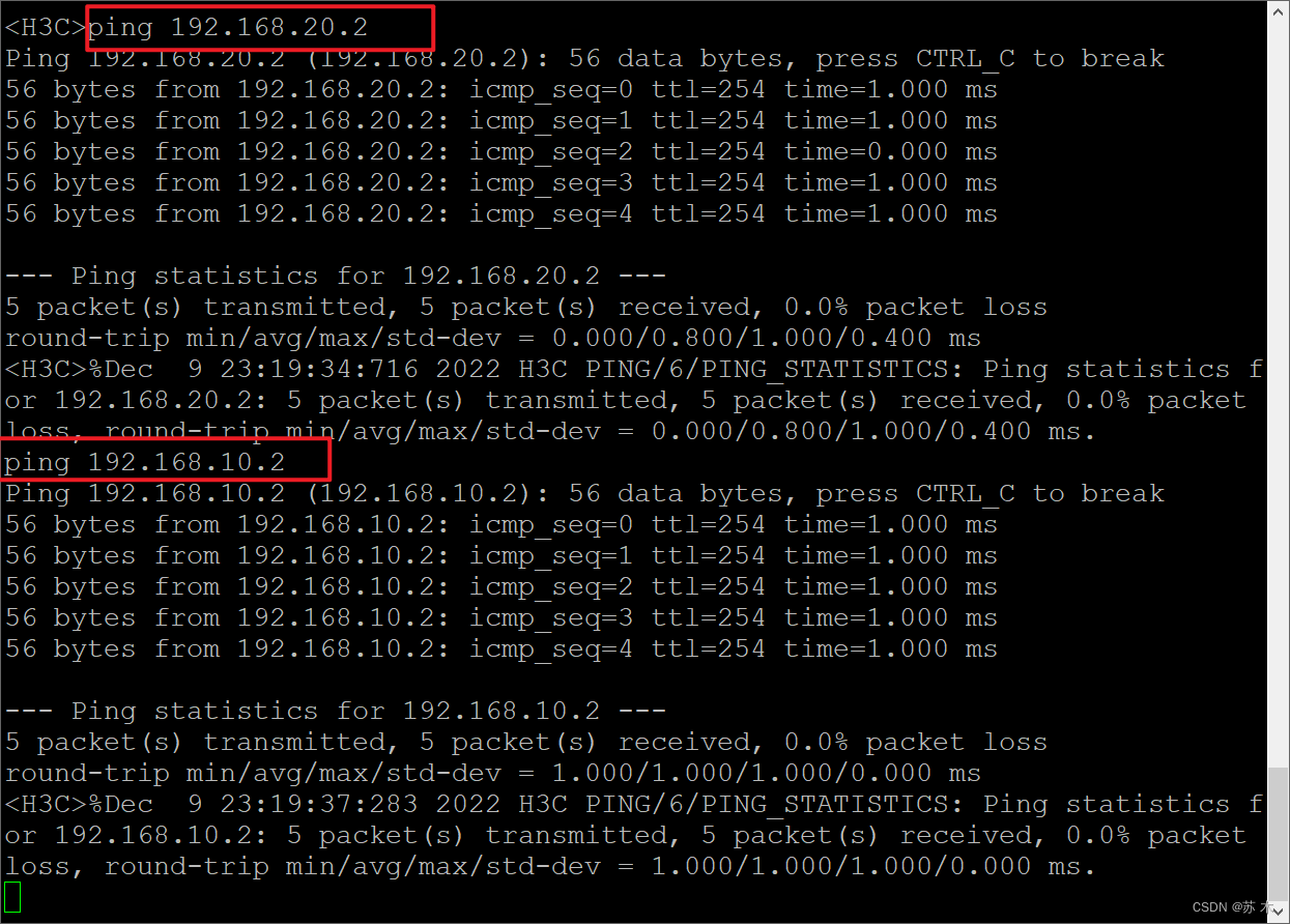 H3C交换机作为DHCP服务器，由从IP分配地址。_dhcp select server-CSDN博客