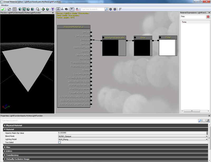 UE3 Light Functions (光照函数)-CSDN博客