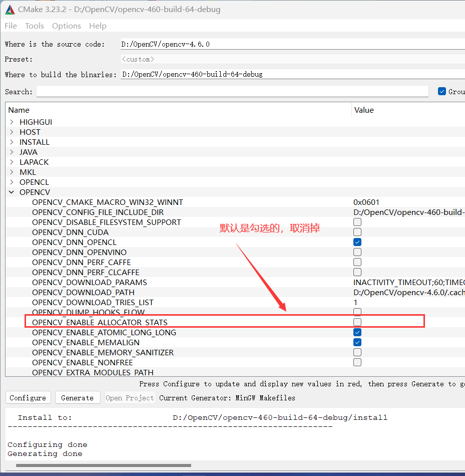 opencv4.6 - qt6 - mingw - cmake 配置_opencv 4.6 对应的 mingw版本是多少-CSDN博客