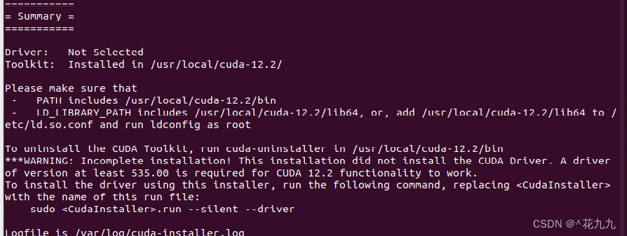 Ubuntu 安装 CUDA 和 cuDNN 详细步骤_ubuntu安装cuda和cudnn-CSDN博客