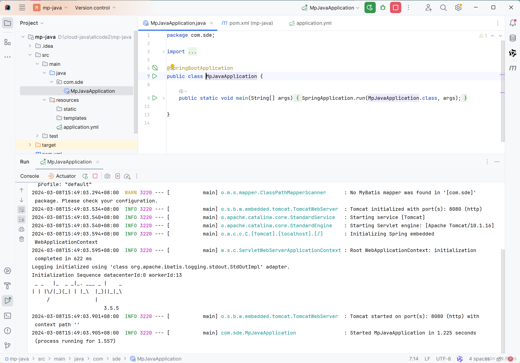 mybatis-plus整合spring boot极速入门_mybatisplus springboot配置-CSDN博客