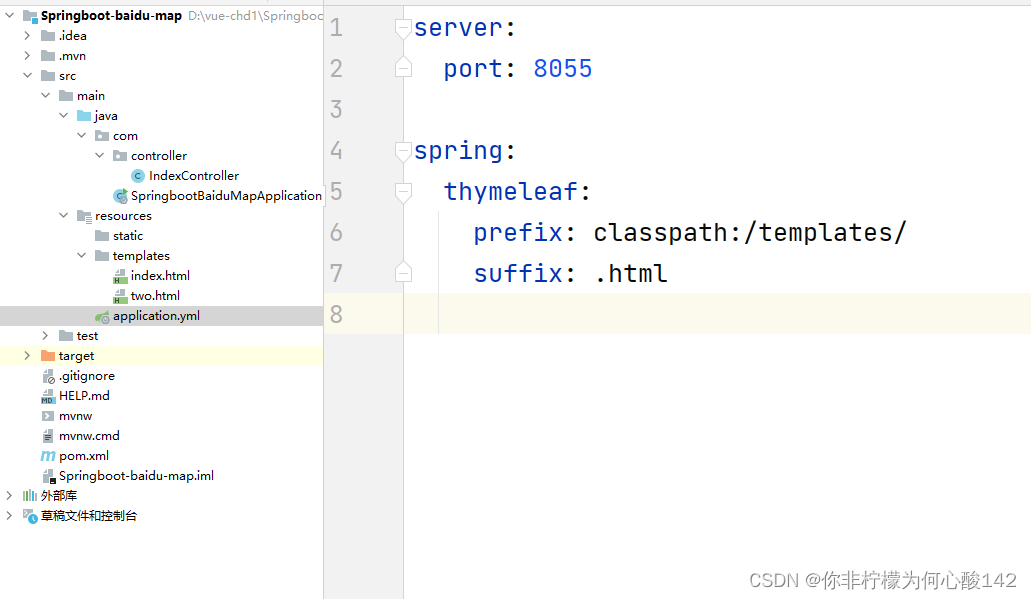 SpringBoot集成百度地图：使用Thymeleaf实现地图API-CSDN博客