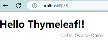 第三章：SpringBoot中使用Thymeleaf_springboot theamleaf-CSDN博客