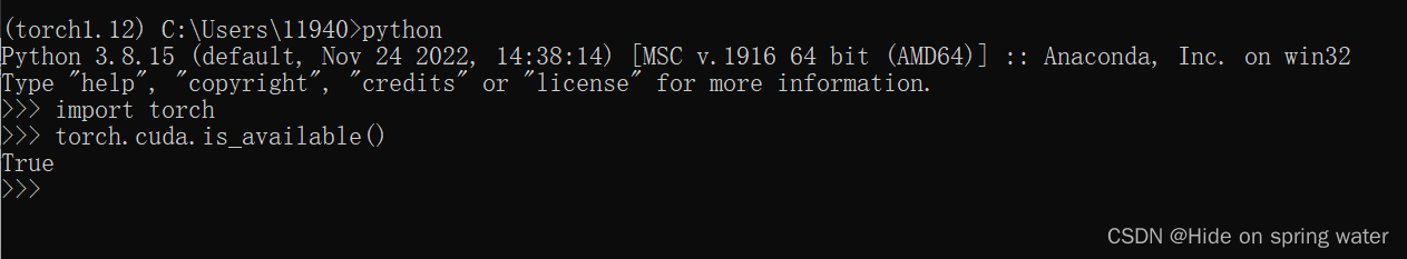 window安装torch环境--不踩坑须知！_torch window-CSDN博客