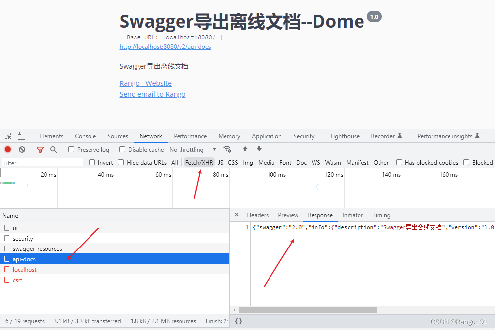 Swagger导出离线文档 接口文档_swagger导出接口文档-CSDN博客