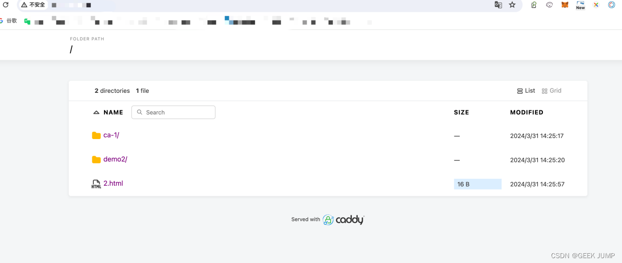 Caddy之静态站点应用场景-CSDN博客
