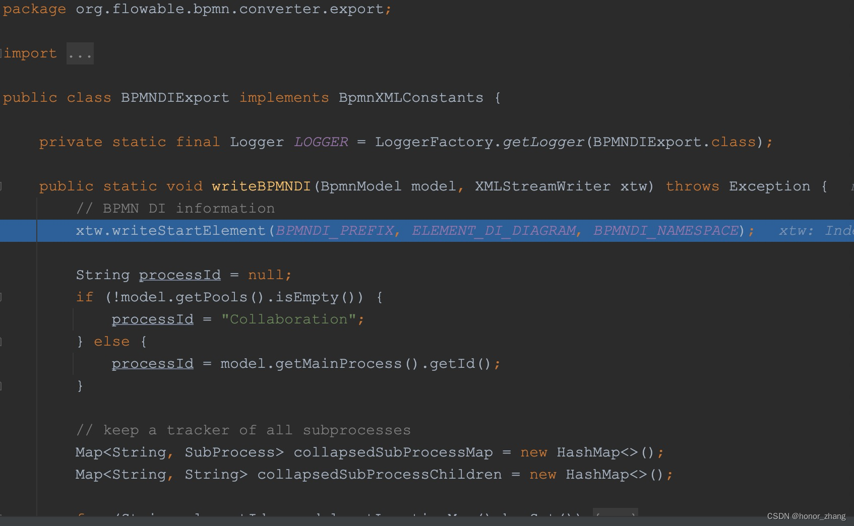 bpmn-js显示Flowable的BpmnModel转换为xml文档的流程图排他网关丢失中间“X”_bpmn.js flowable-CSDN博客