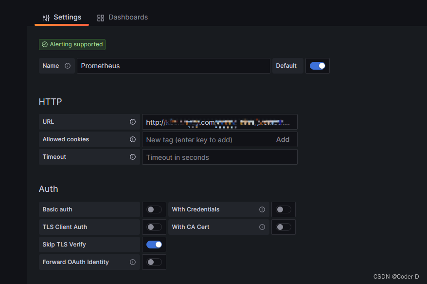 Grafana配置Prometheus数据源时显示证书不包含xxx.xxx.com域名_grafanaskip tls verify-CSDN博客