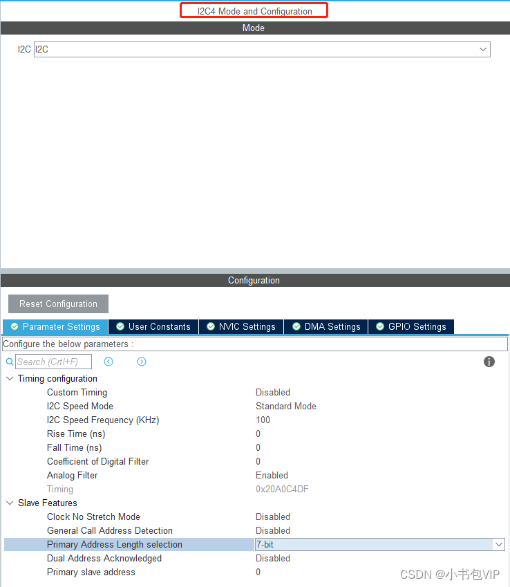 STM32开发记录三： 硬件IIC调试（STHC3温湿度传感器）_stm32的iic scl的timing配置-CSDN博客