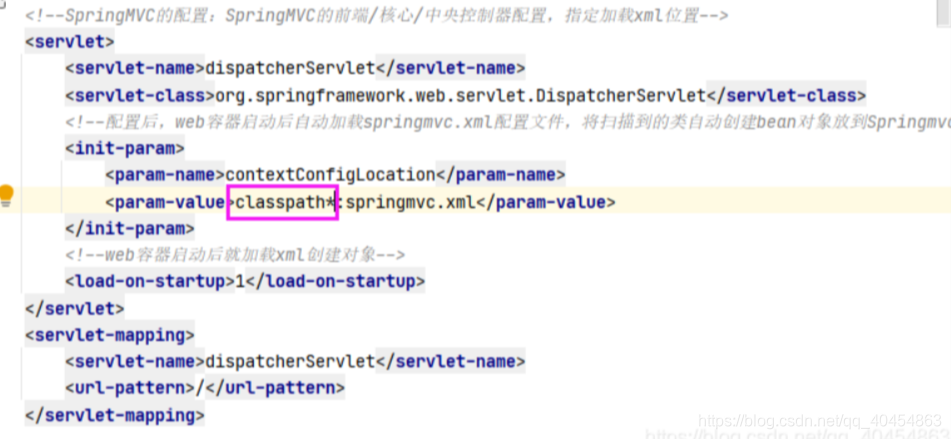 nested exception is java.io.FileNotFoundException:class path resource[springmvc.xml] does not ...